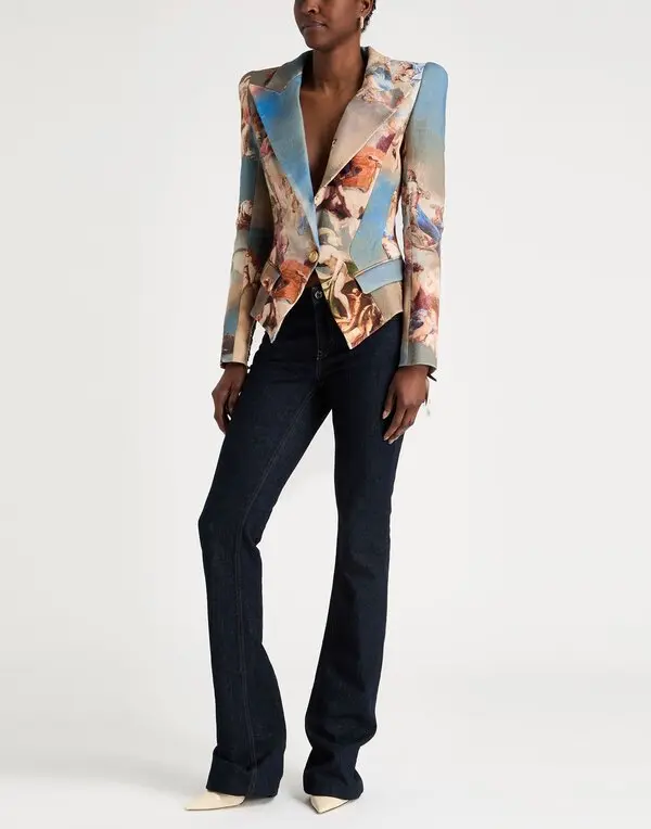 Balmain Blazer Size Linen