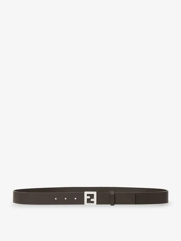 Fendi Leather Belt - Brown