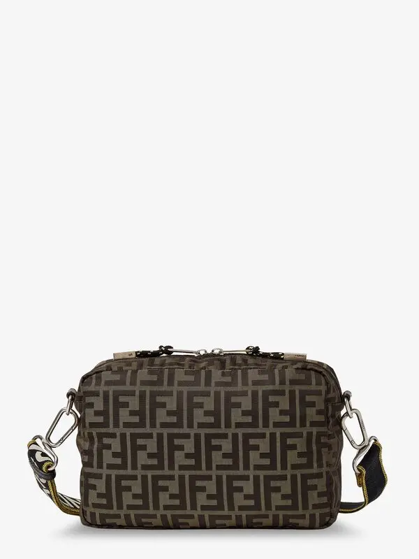 Fendi Camera Case Superlight Ff Zucca Fabric Crossbody Bag