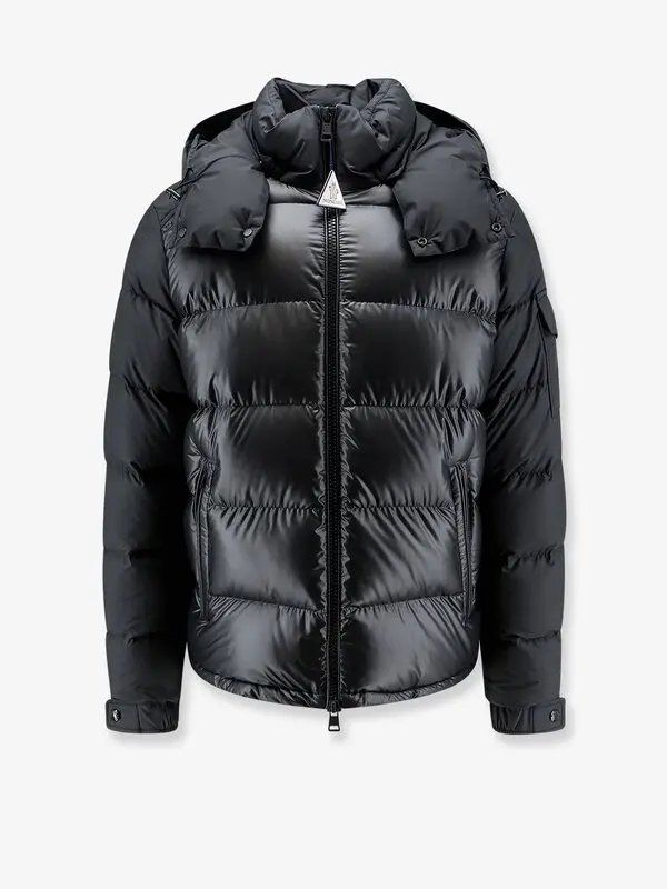 Moncler Maya Recycled Polyester Down Jacket - Black