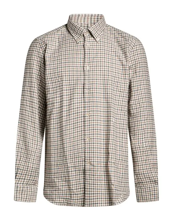 Boglioli Shirt Khaki Size Cotton