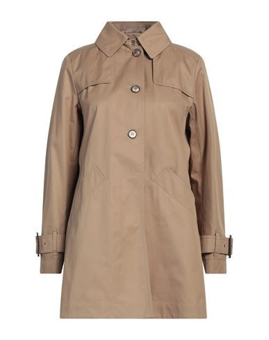 Herno Cotton Polyester Rain Collection Overcoat - Camel