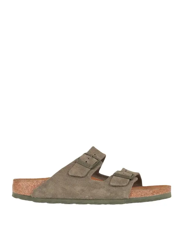BIRKENSTOCK Arizona Sandals Soft Leather - Green