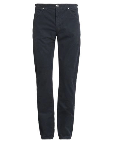 120% Lino Pants Size Cotton, Elastane - Navy
