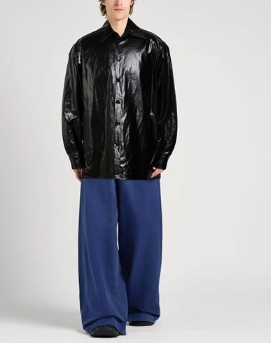 MAISON MARGIELA Shirt Size Linen, Polyurethane