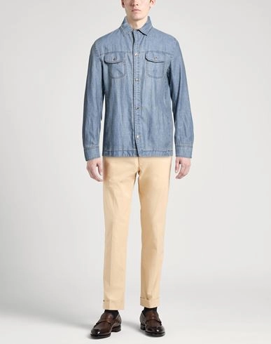 MOORER Denim Linen Overshirt