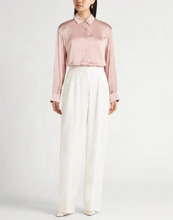 Crossley Shirt Blush Size Silk, Elastane