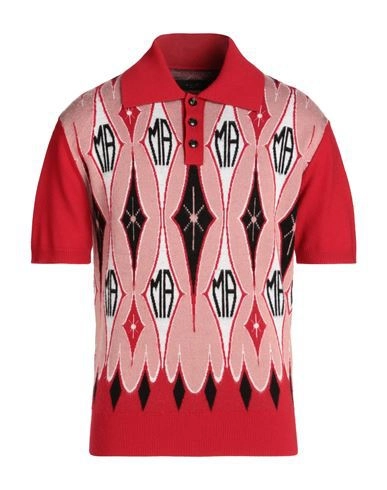 Amiri Polo Shirt Size Wool - Red