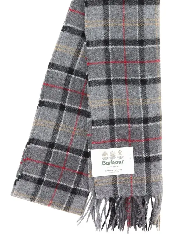 Barbour Tartan Wool Scarf
