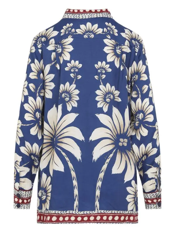 Farm Rio Luna Pajama Shirt