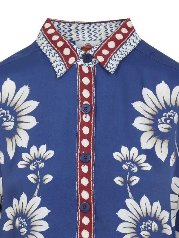 Farm Rio Luna Pajama Shirt