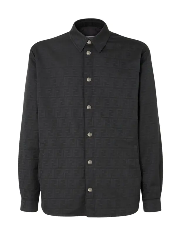 Fendi Technical Fabric Blouson - Black