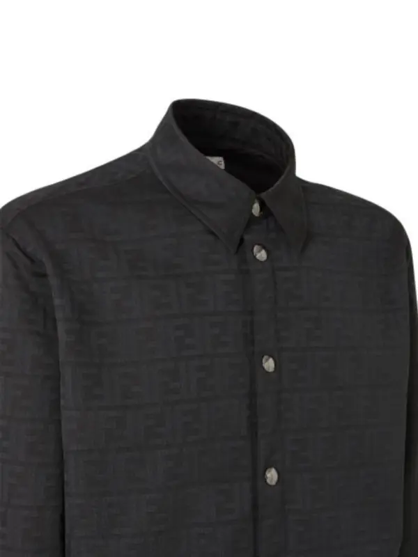 Fendi Technical Fabric Blouson - Black