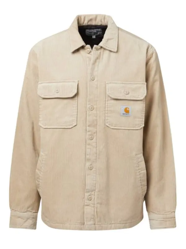 Carhartt Work In Progress Whitesome Corduroy Shirt Jacket - Beige