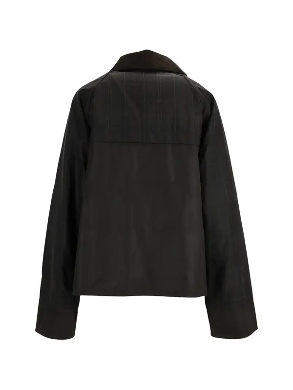 Barbour Tartan Spey Waxed Jacket