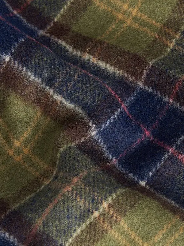 Barbour Tartan Wool Scarf