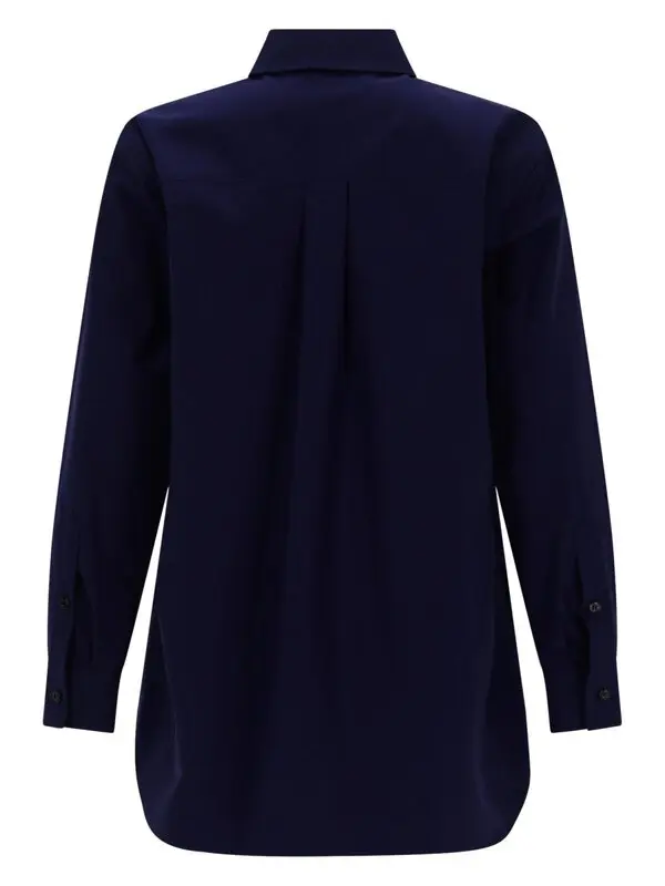 Fendi Camicia In Popeline Di Cotone