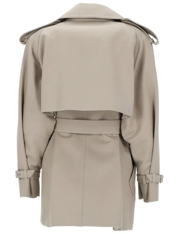 Max Mara Spolverino Corto In Cotone