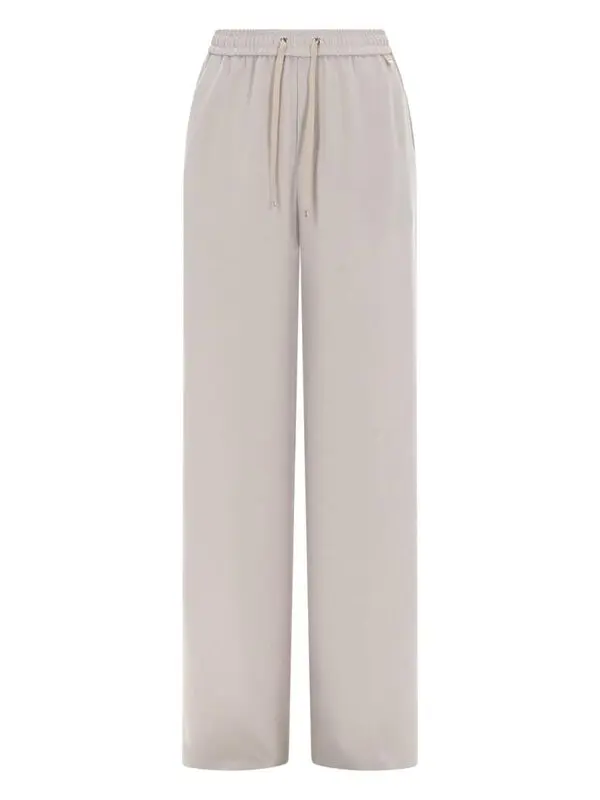 Herno Jogger Pants With Drawstring - Gray