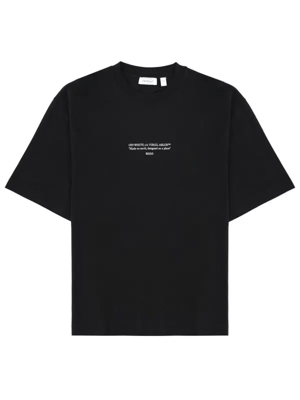Off-White T-shirt Con Logo