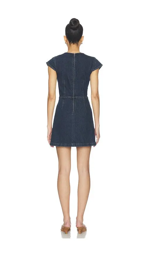 Paige Joanna Dress In Blue