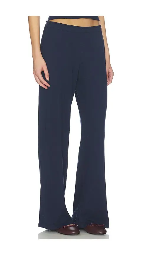 VIR VITA Hilda Pointelle Pant In Navy