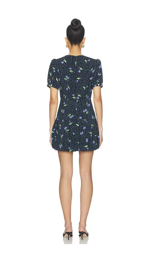 Astr The Label Brenlee Dress In Navy