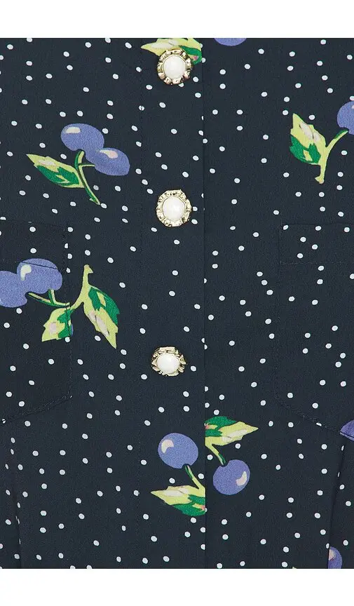 Astr The Label Brenlee Dress In Navy