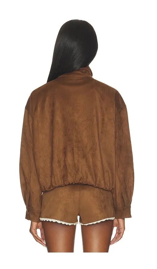 Astr The Label Cooper Jacket - Chestnut