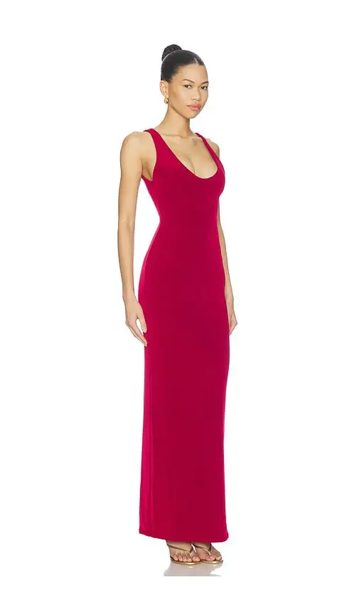 MIRROR PALAIS Yasmeen Supermodel Gown In Red