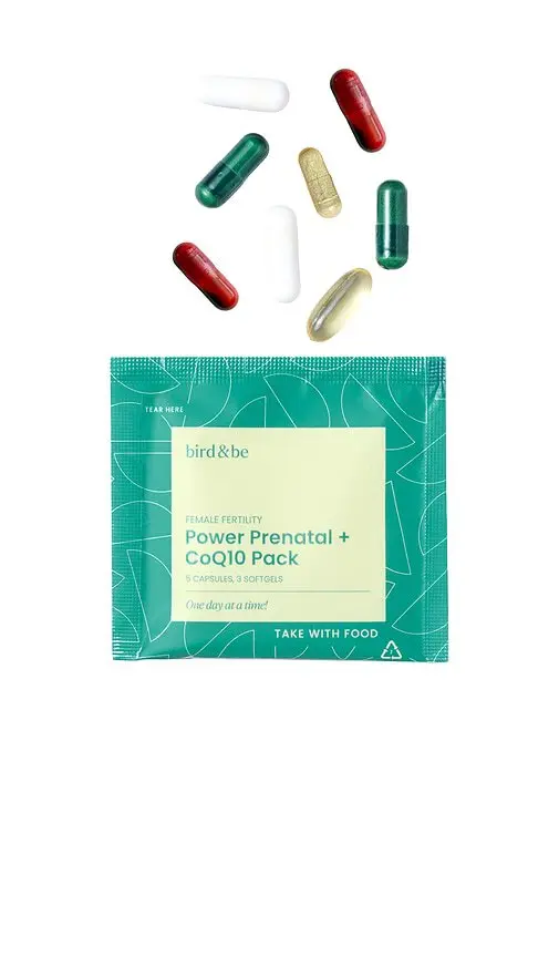 BIRD&BE Female Fertility Power Prenatal + Coq10 Boost