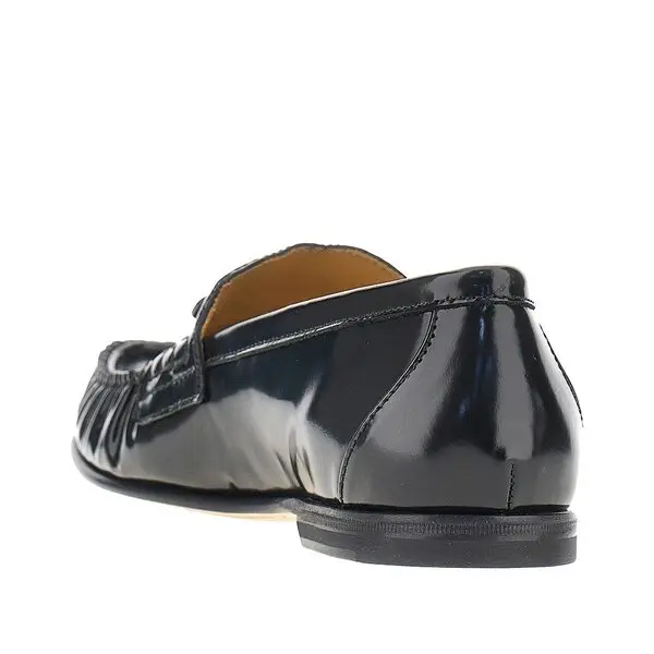 Fendi Scrunch' Leather Loafers
