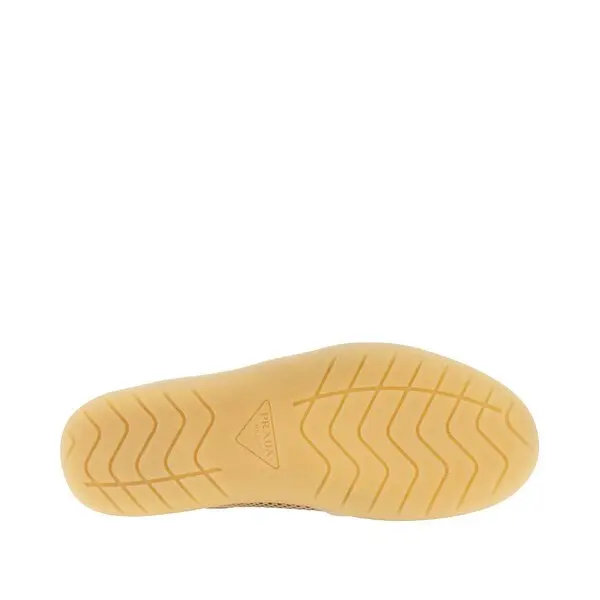 Prada Speedrock' Mesh And Leather Sneakers