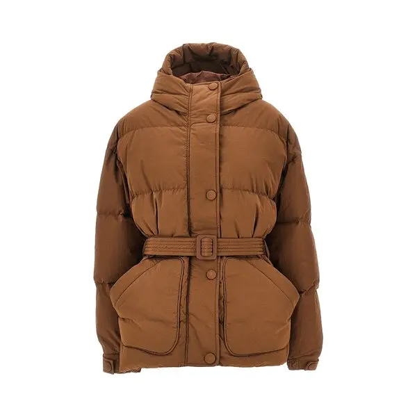 IENKI IENKI Michlin' Belted Down Jackete - Brown