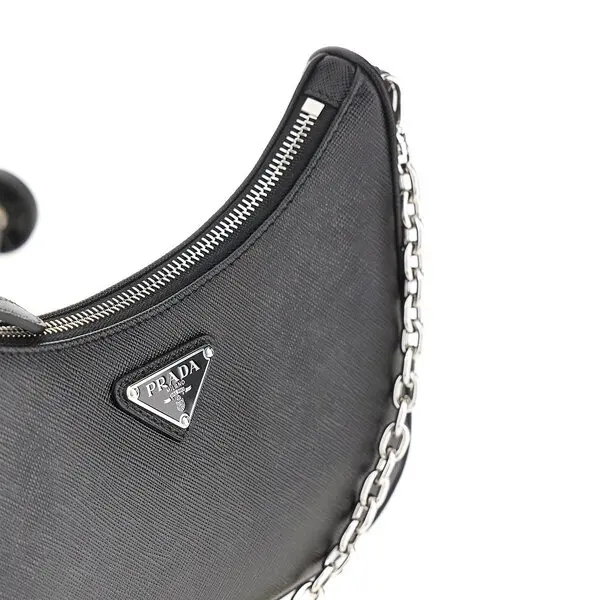 Prada Saffiano Leather Re-edition 2005 Bag - Black