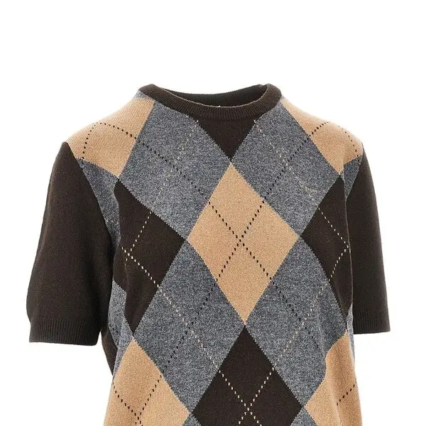 Prada Cashmere Lozenge Sweater