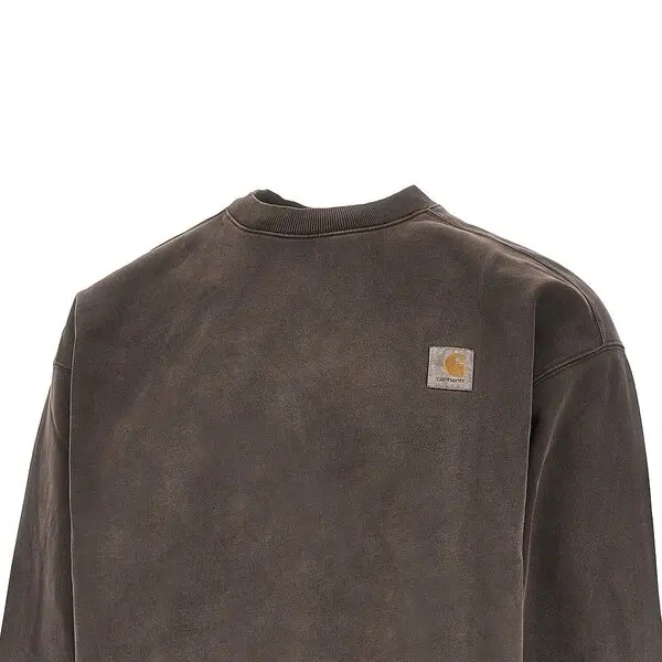 Carhartt Work In Progress Vita' Bleached-out Crewneck Weathirt