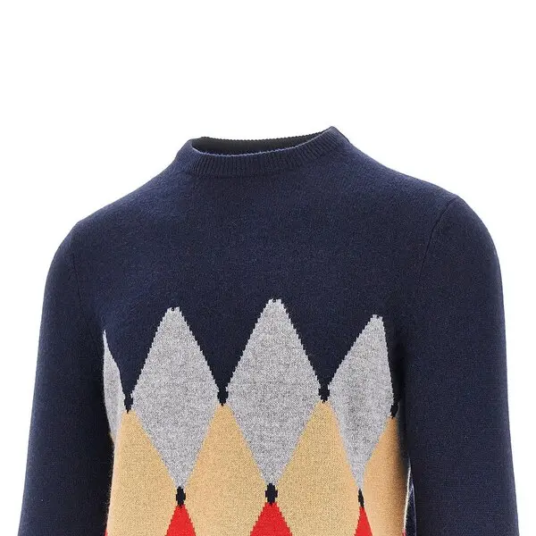 BALLANTYNE Cashmere Lozenge Sweater