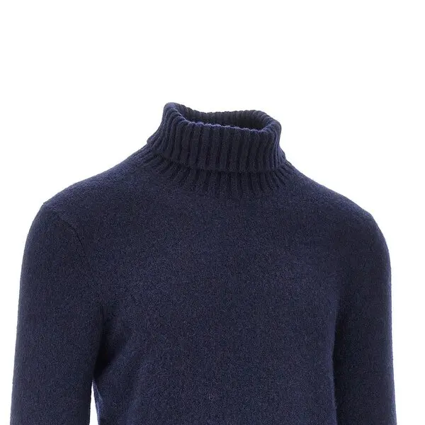 PIACENZA CASHMERE 1733 Cashmere-blend Turtleneck Sweater