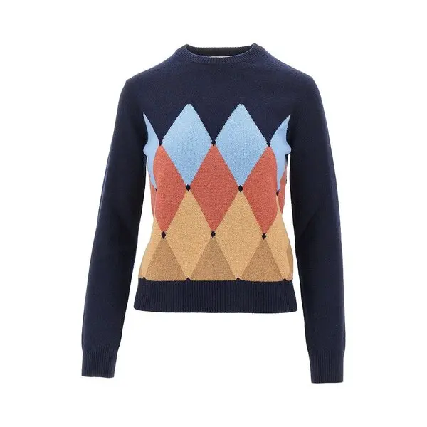 BALLANTYNE Cashmere Lozenge Sweater