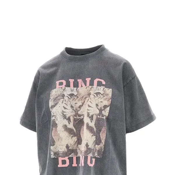 ANINE BING Tiger Bing' Print T-shirt