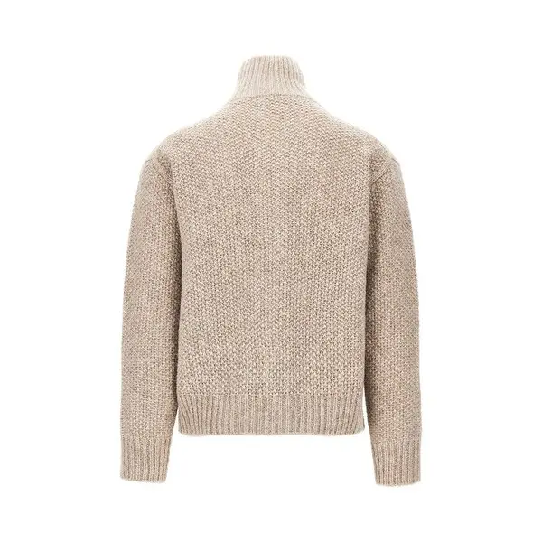 PIACENZA CASHMERE 1733 Cashmere-blend Cable Knit Cardigan