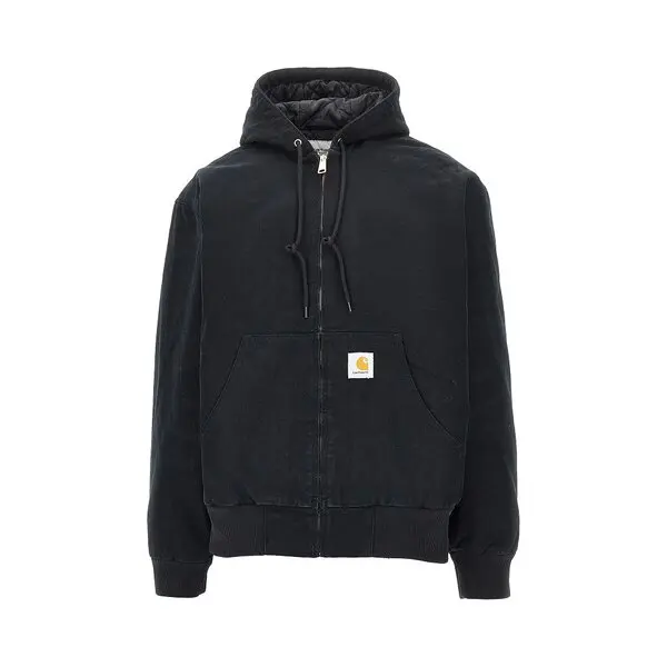 Carhartt Work In Progress Padded Canva Og Active Jacket - Black