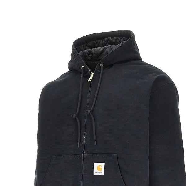 Carhartt Work In Progress Padded Canva Og Active Jacket - Black