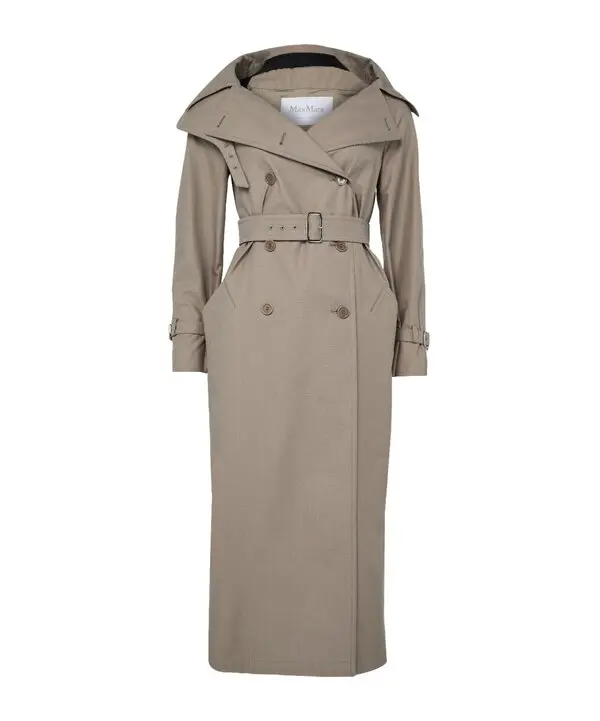 Max Mara Long Belted Trench Coat