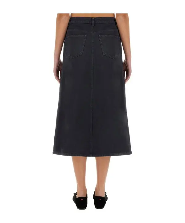 A.p.c. High-waist Georgia Skirt