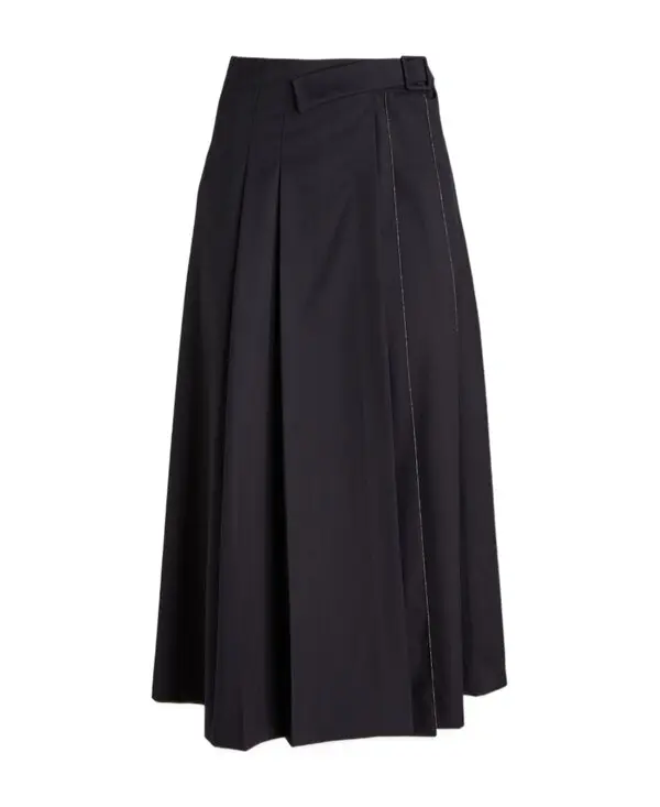 Fabiana Filippi Pleated Midi Skirt