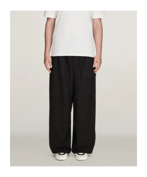 Y3 Wool Wide Trousers