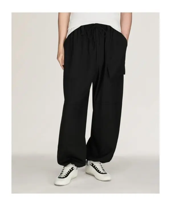 Y3 Wool Wide Trousers
