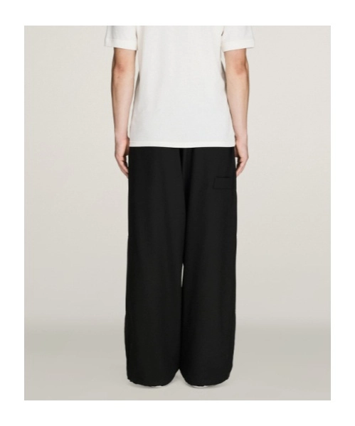 Y3 Wool Wide Trousers